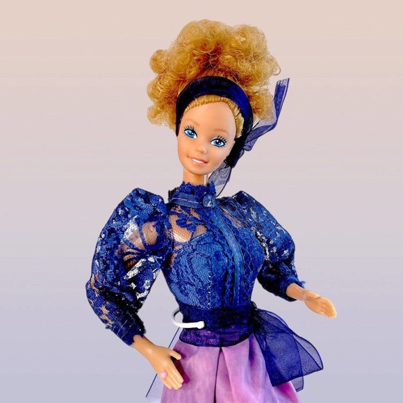 Mattel | Other | Vintage Barbie Doll Magic Curl 8s Curly Afro Perm ...